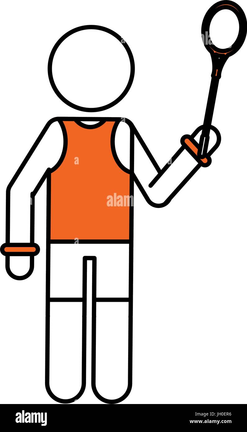 sportsman vector illustration Stock Vector Image & Art - Alamy