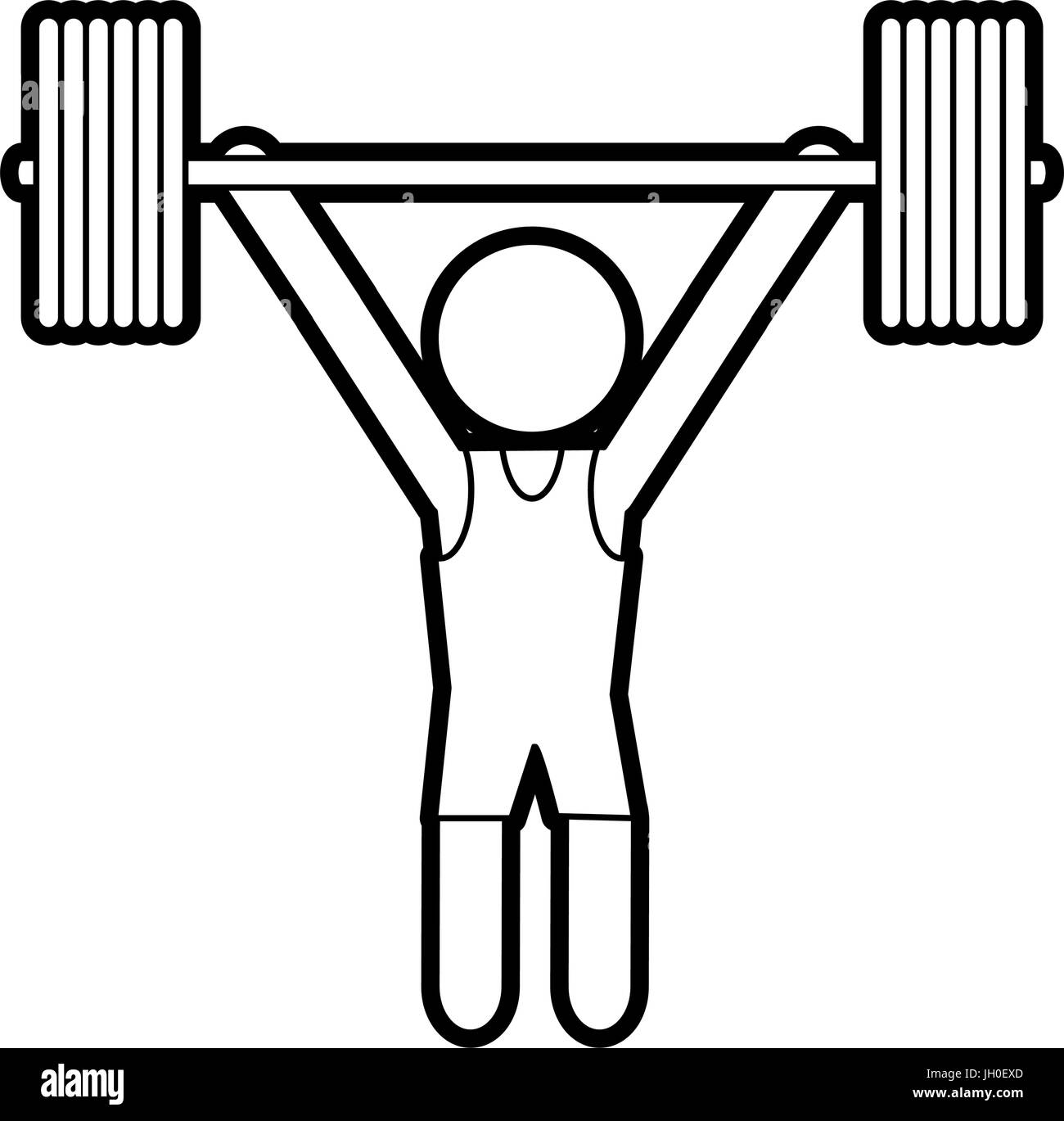 sportsman vector illustration Stock Vector Image & Art - Alamy