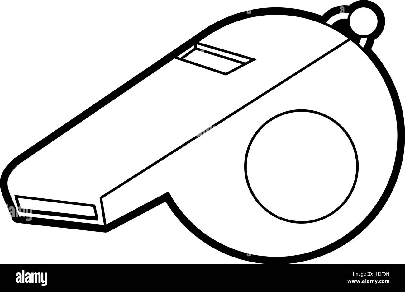 whistle vector illustration Stock Vector Image & Art - Alamy