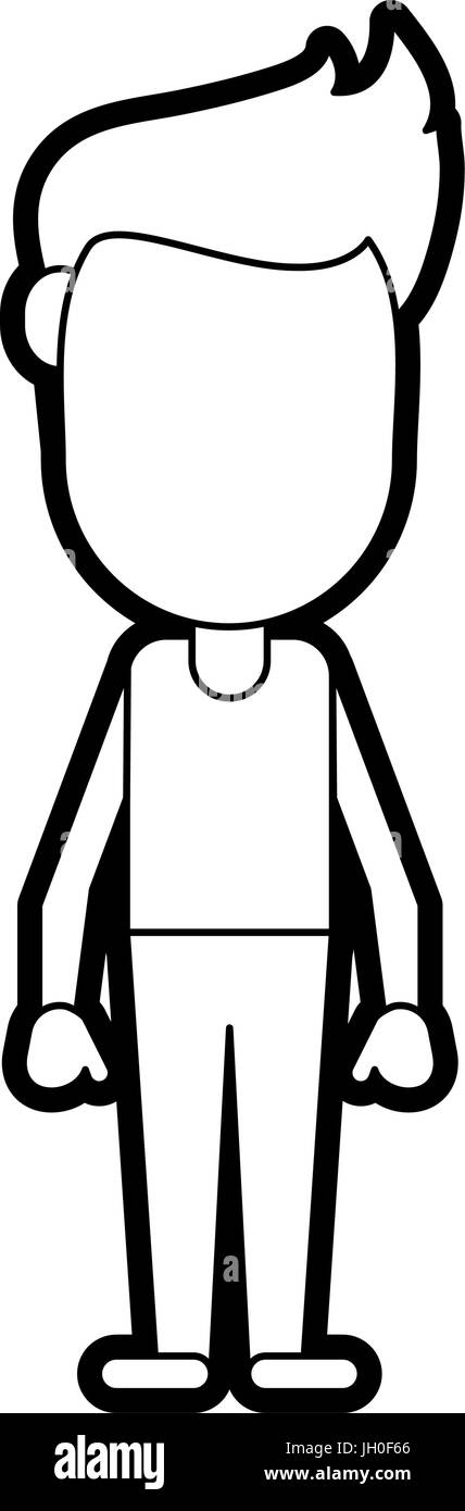 standing man vector illustration Stock Vector Image & Art - Alamy