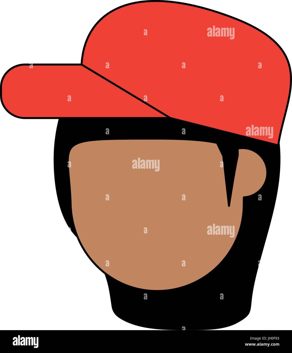 woman face vector illustration Stock Vector Image & Art - Alamy