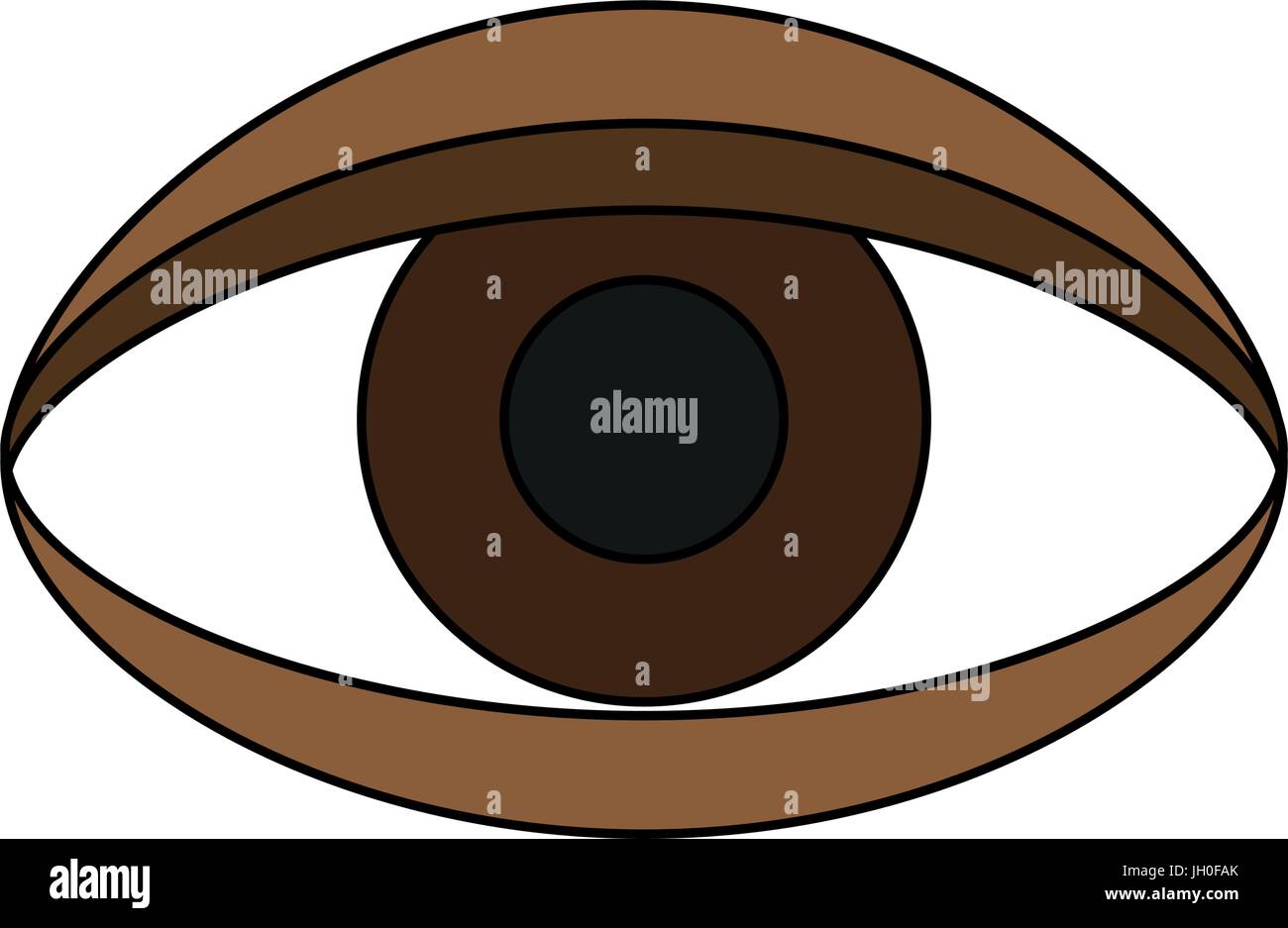 eye vector illustration Stock Vector Image & Art - Alamy
