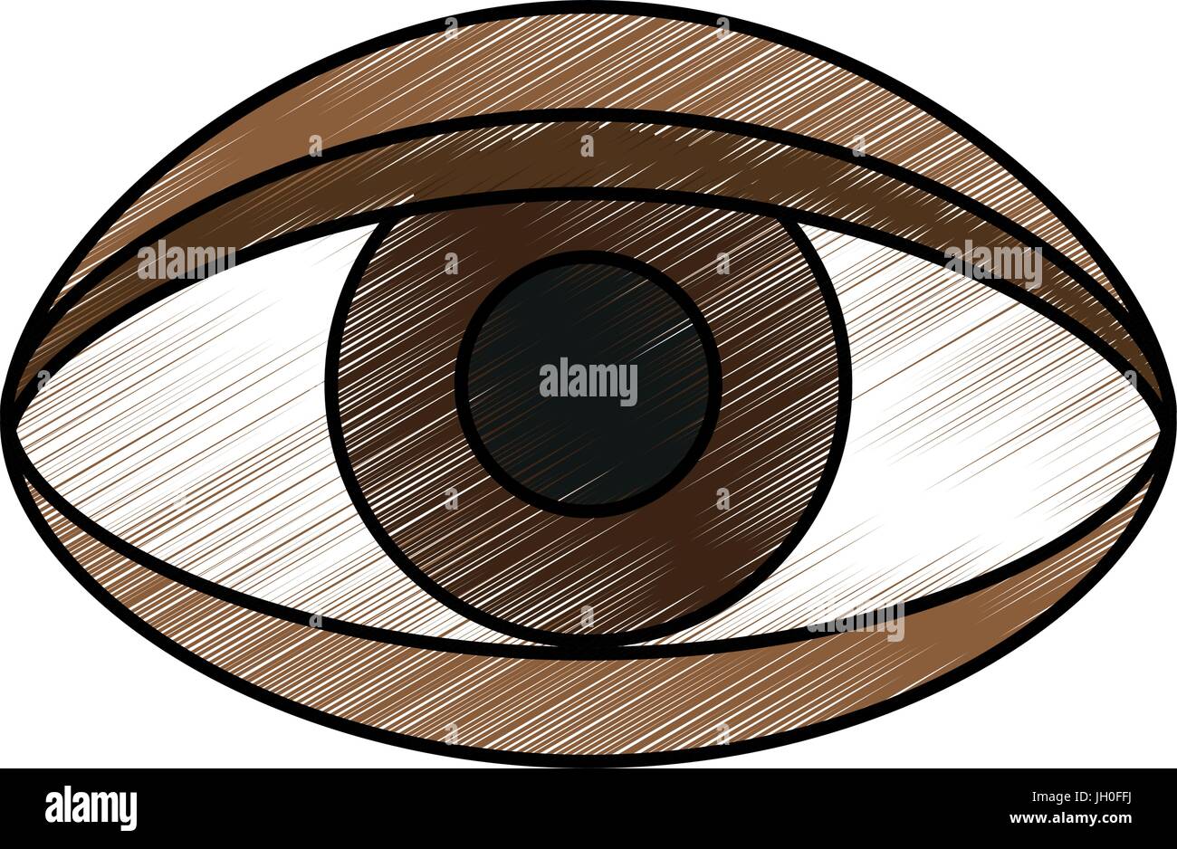 Eye vector illustration Stock Vector Image & Art - Alamy