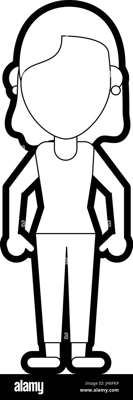 woman vector illustration Stock Vector Image & Art - Alamy