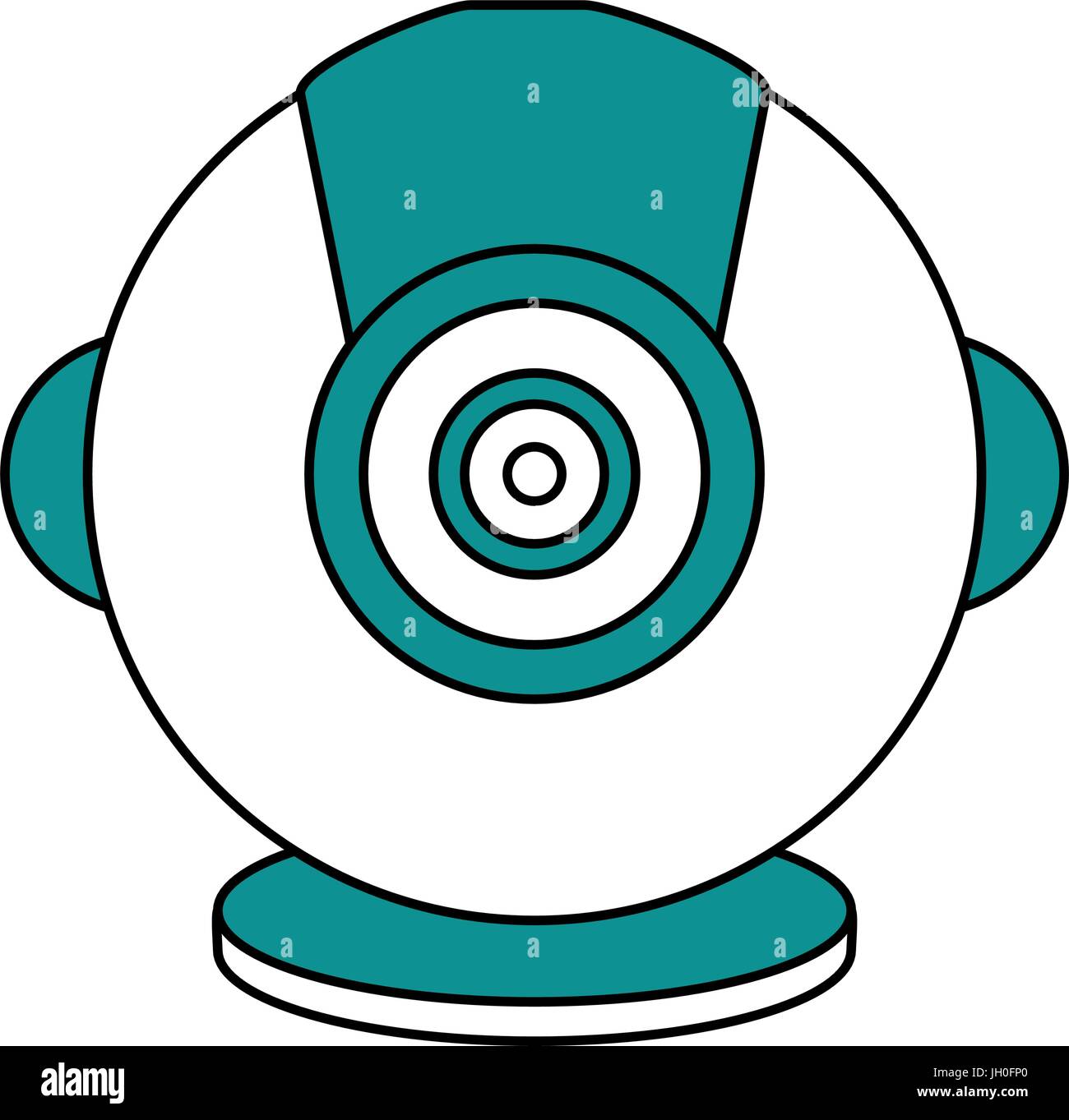 Webcam Vector Illustration Stock Vector Image And Art Alamy