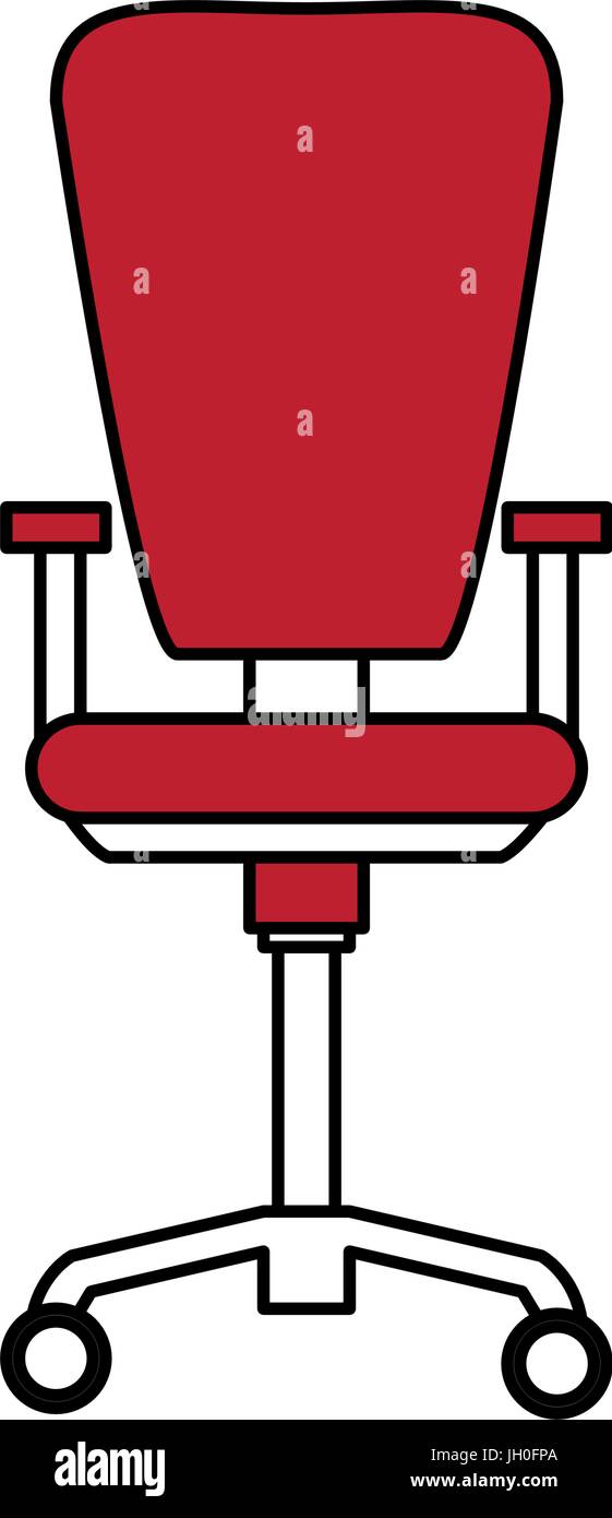 desk chair vector illustration Stock Vector Image & Art - Alamy
