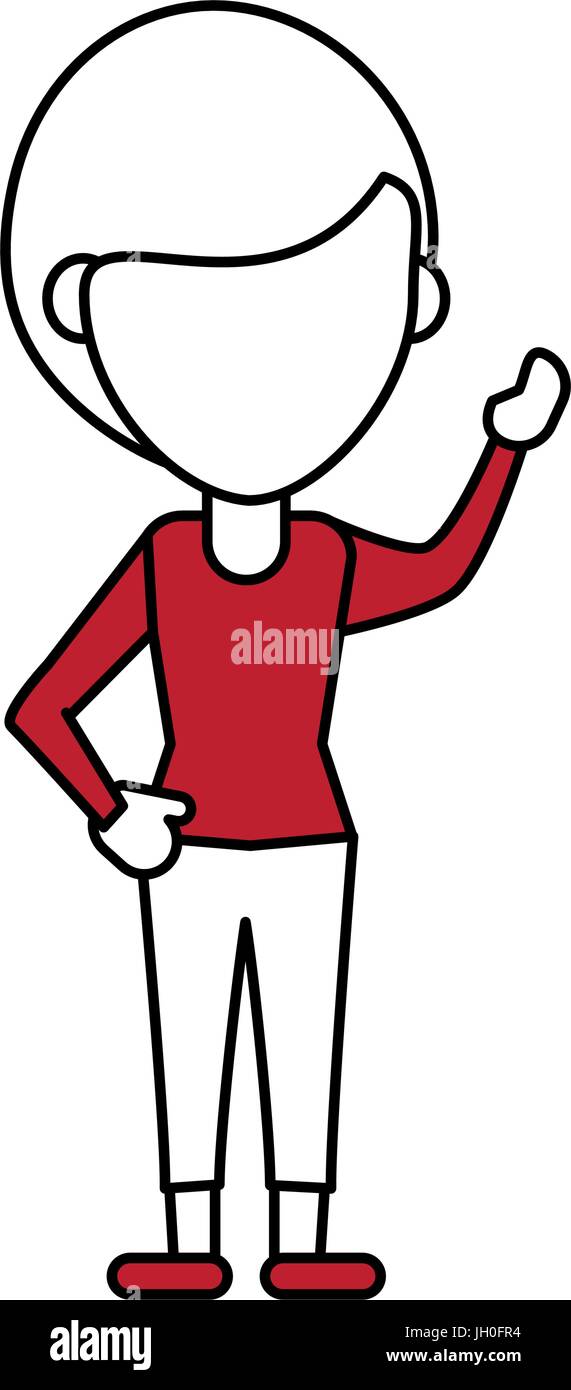 standing woman vector illustration Stock Vector Image & Art - Alamy