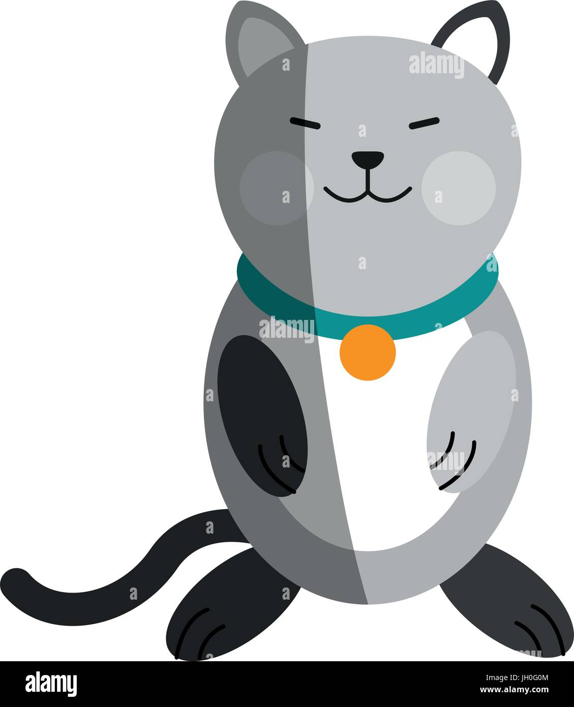 cat cartoon pet animal icon image Stock Vector Image & Art - Alamy
