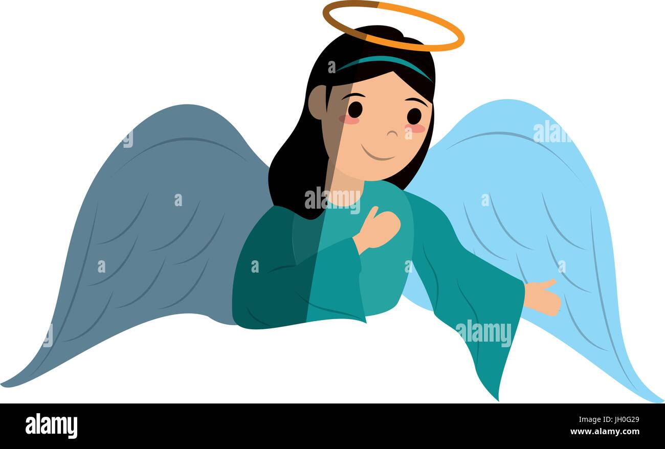 angel cute cartoon icon image Stock Vector Image & Art - Alamy