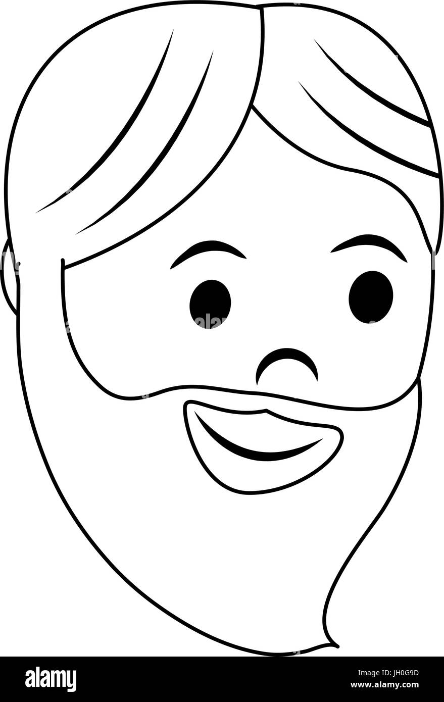 man with long beard icon image Stock Vector Image & Art - Alamy