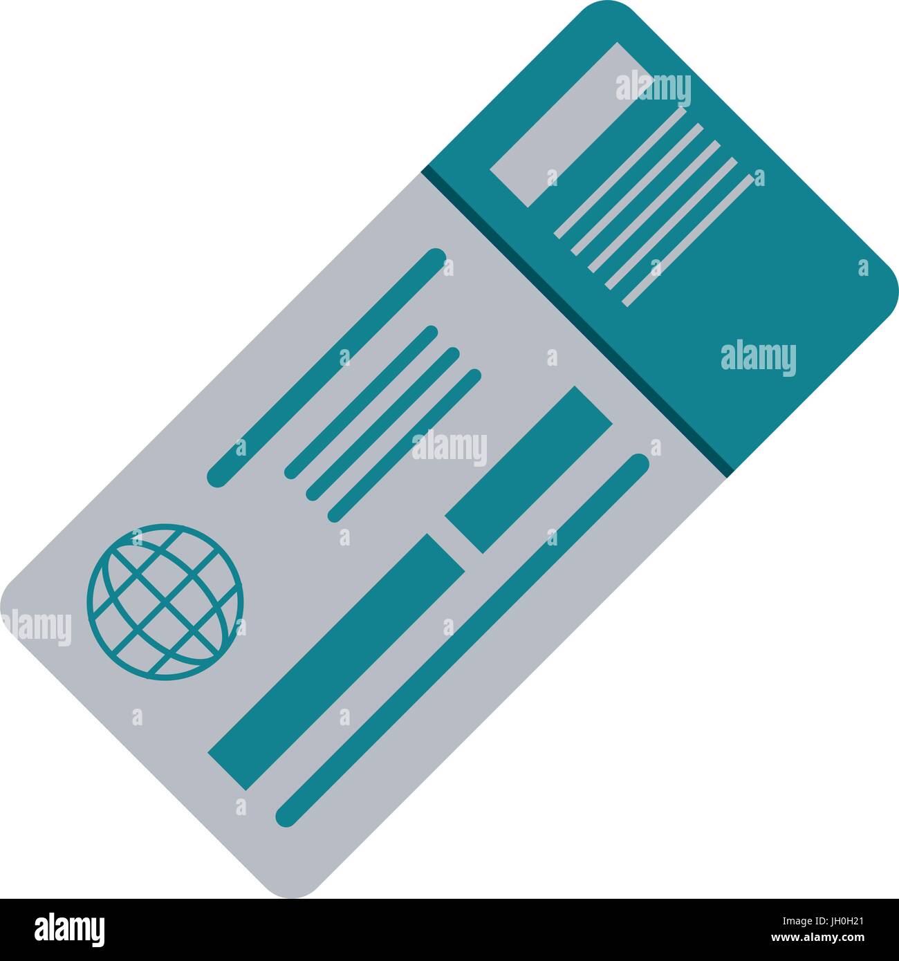 boarding pass icon image Stock Vector Image & Art - Alamy