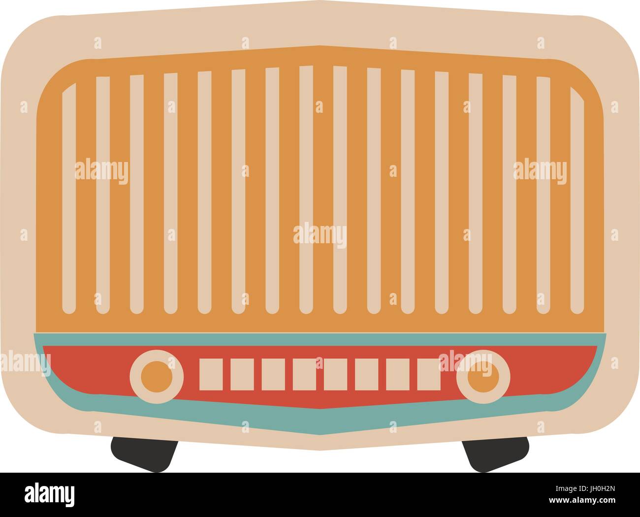 vintage radio icon image Stock Vector Image & Art - Alamy