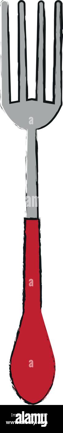 single fork icon image Stock Vector Image & Art - Alamy