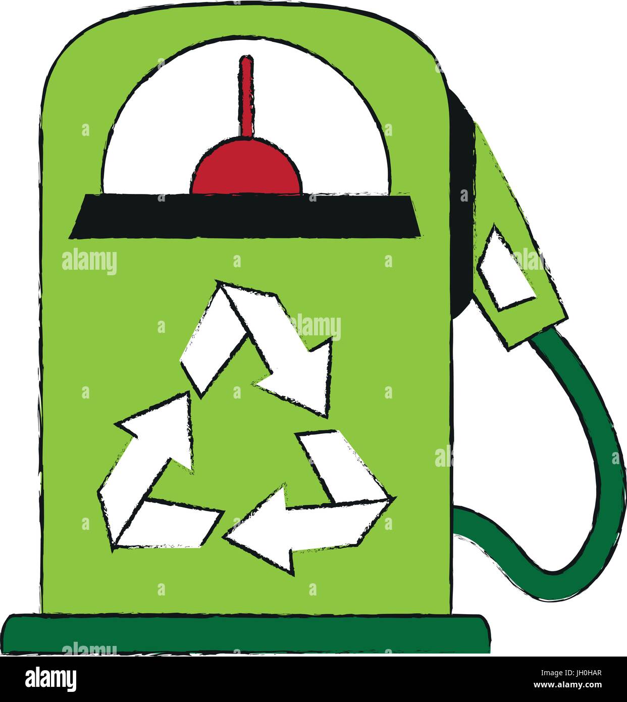 gas pump recycling related icon image Stock Vector Image & Art - Alamy