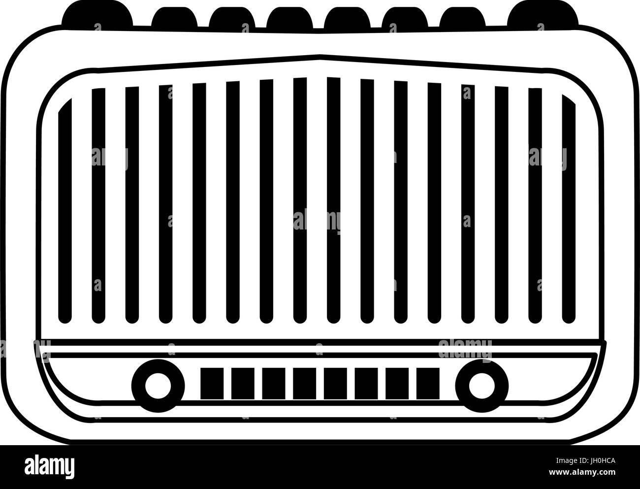 vintage radio icon image Stock Vector Image & Art - Alamy