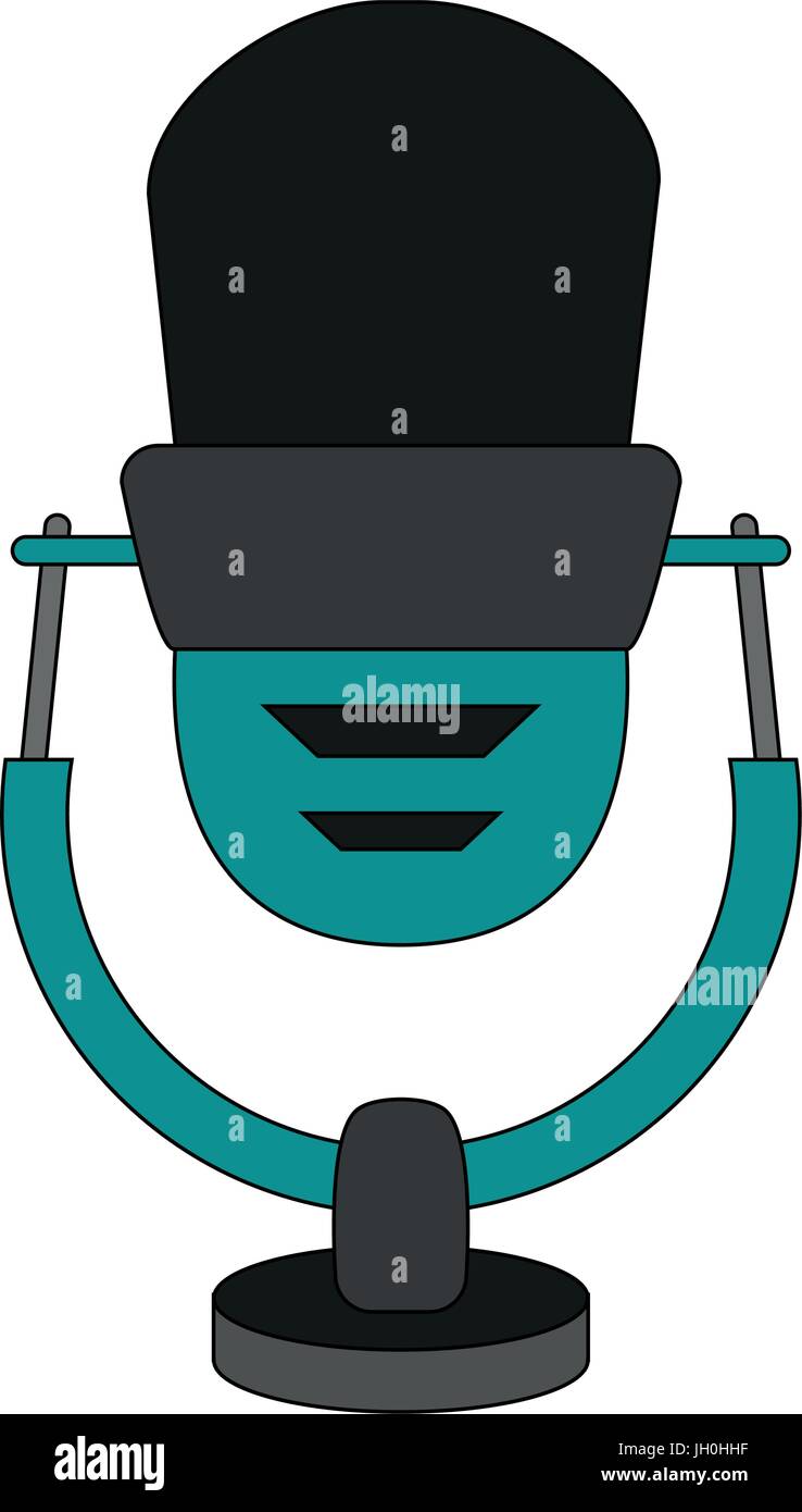 vintage microphone icon image Stock Vector Image & Art - Alamy