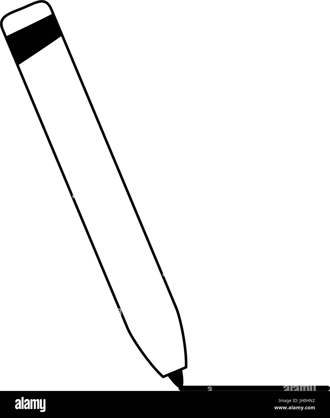 pencil writing eicon image Stock Vector Image & Art - Alamy