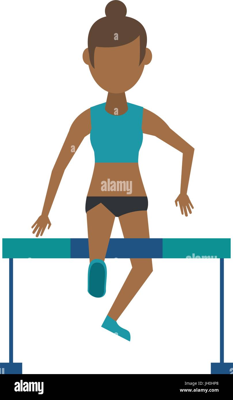 Hurdles symbol hi-res stock photography and images - Alamy
