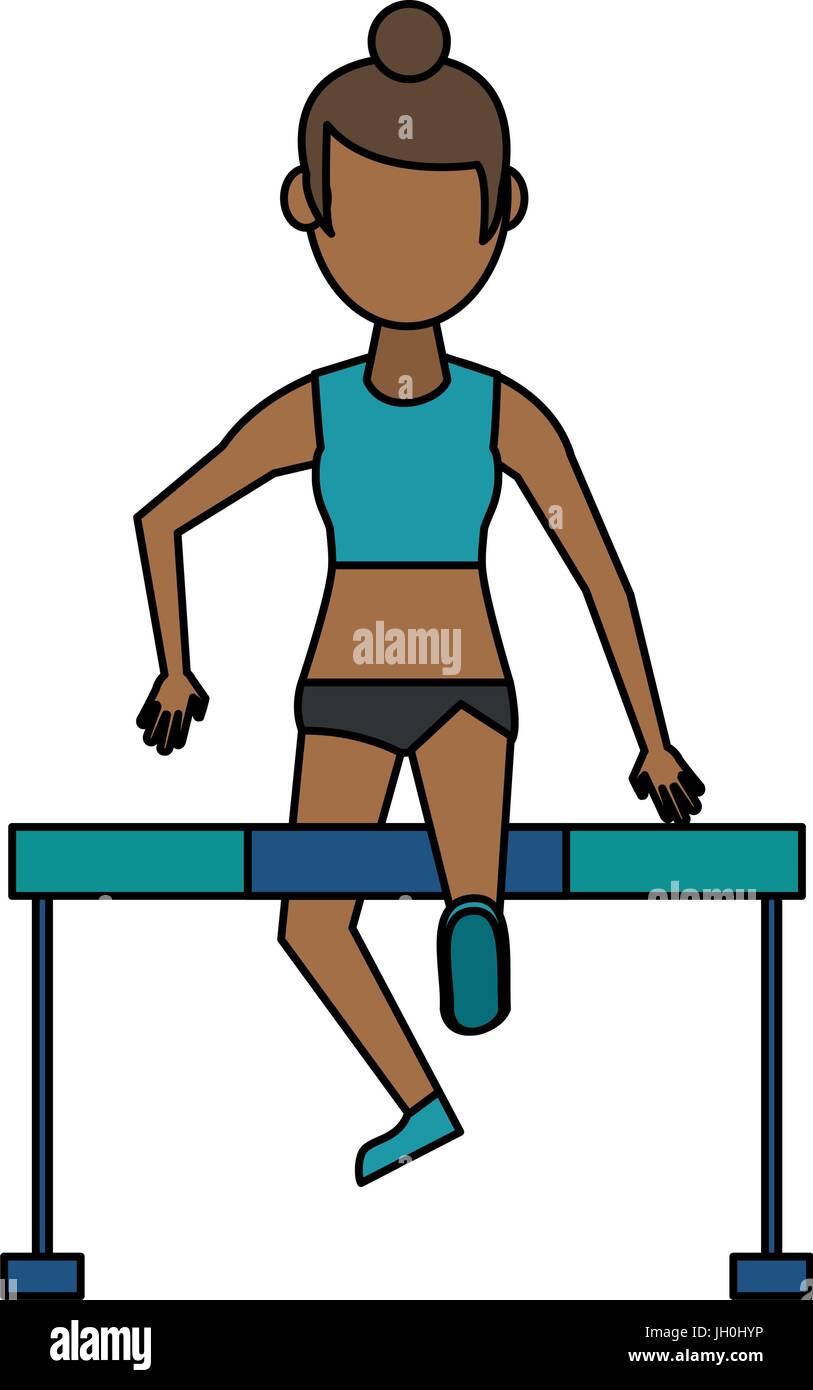 Hurdles symbol hi-res stock photography and images - Alamy