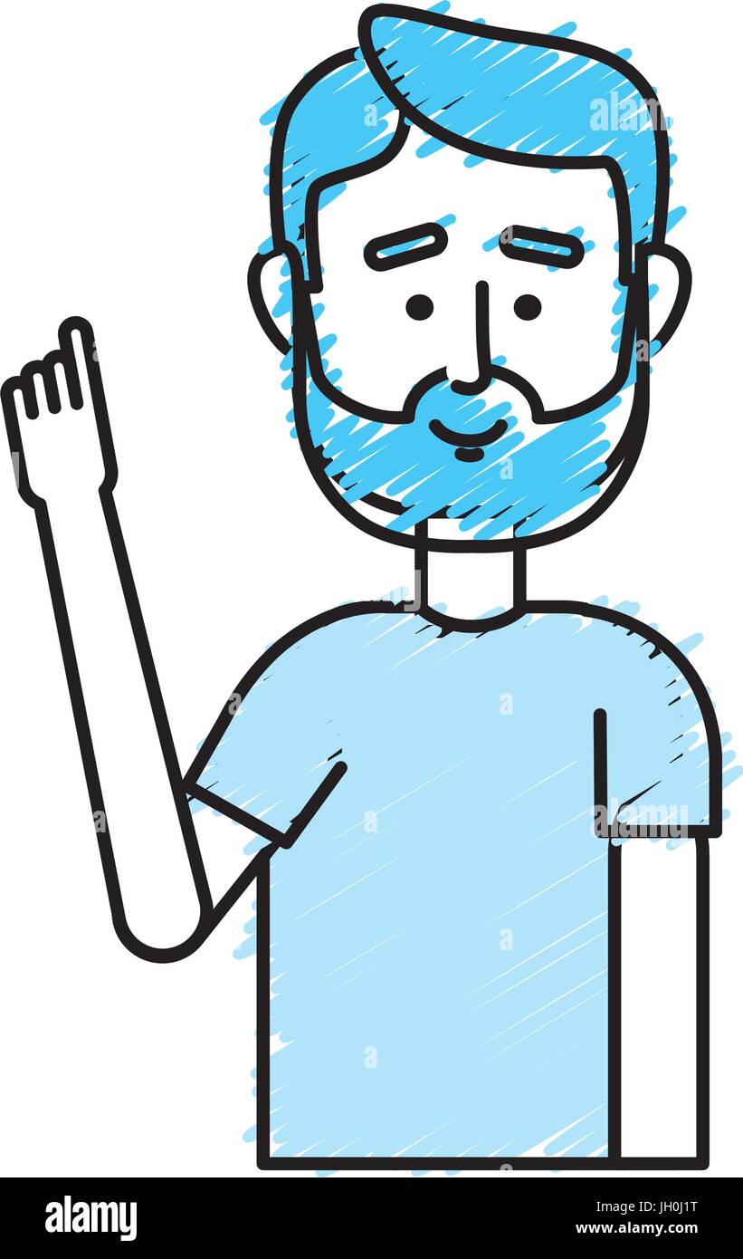 handsome man with hairstyle design Stock Vector Image & Art - Alamy