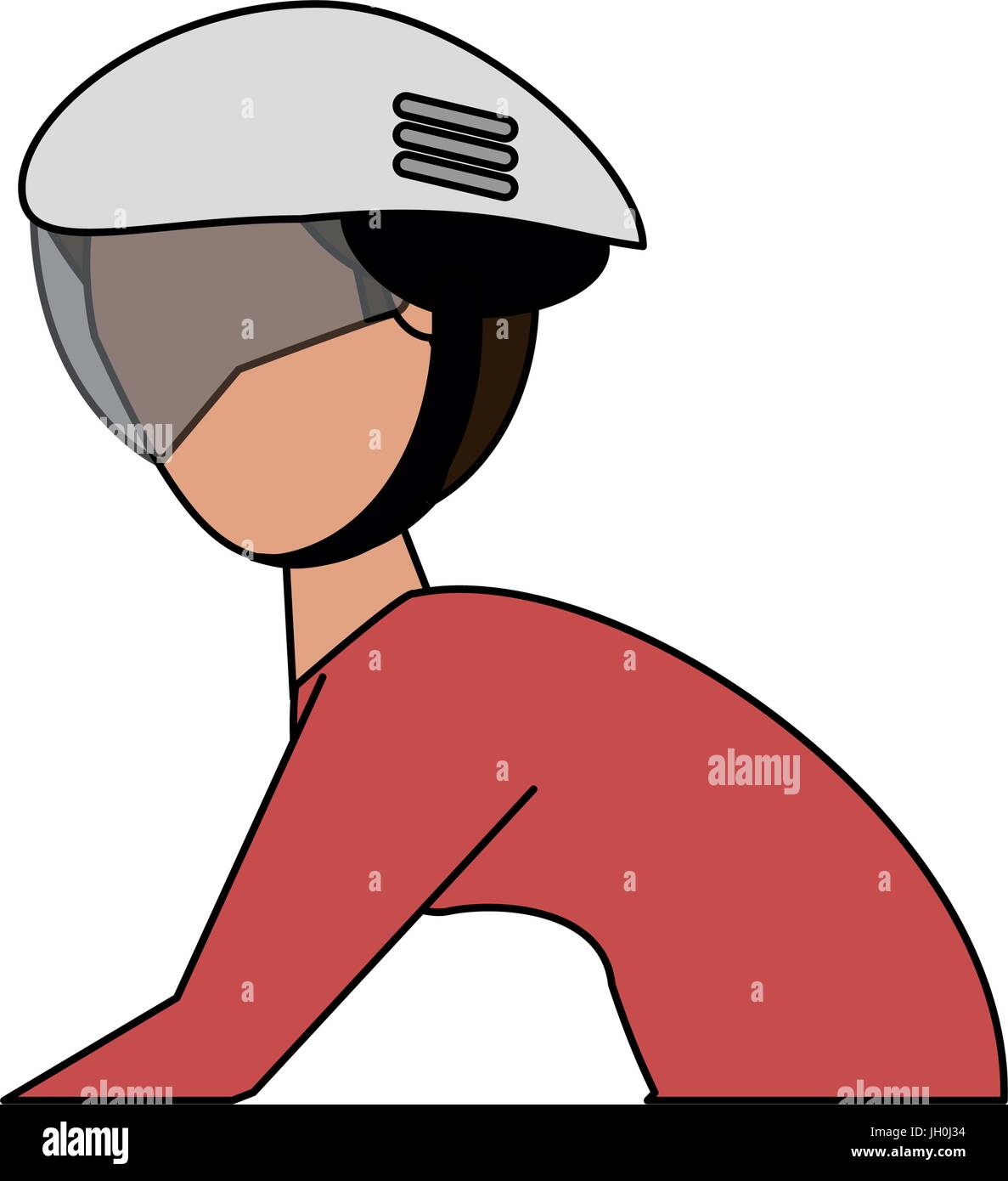 cyclist athlete sport avatar icon image Stock Vector Image & Art - Alamy