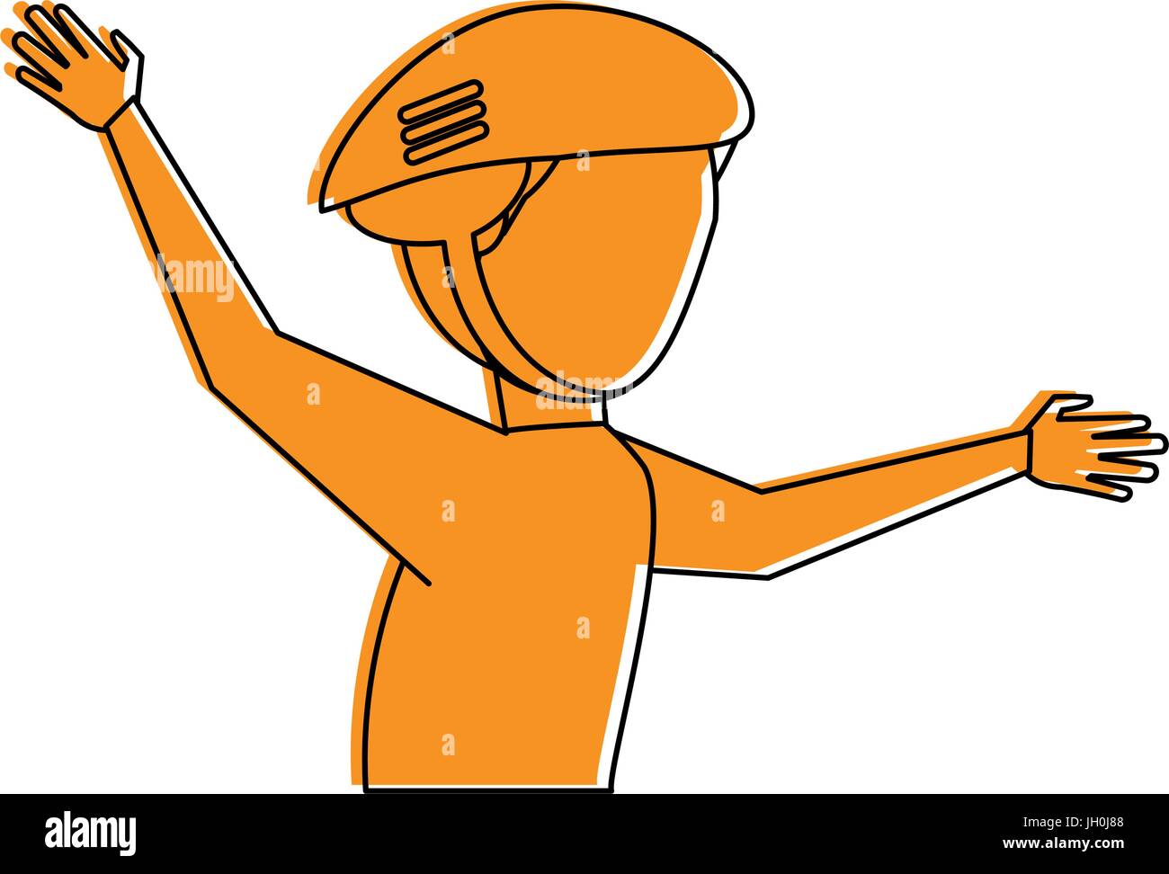 cyclist athlete sport avatar icon image Stock Vector Image & Art - Alamy