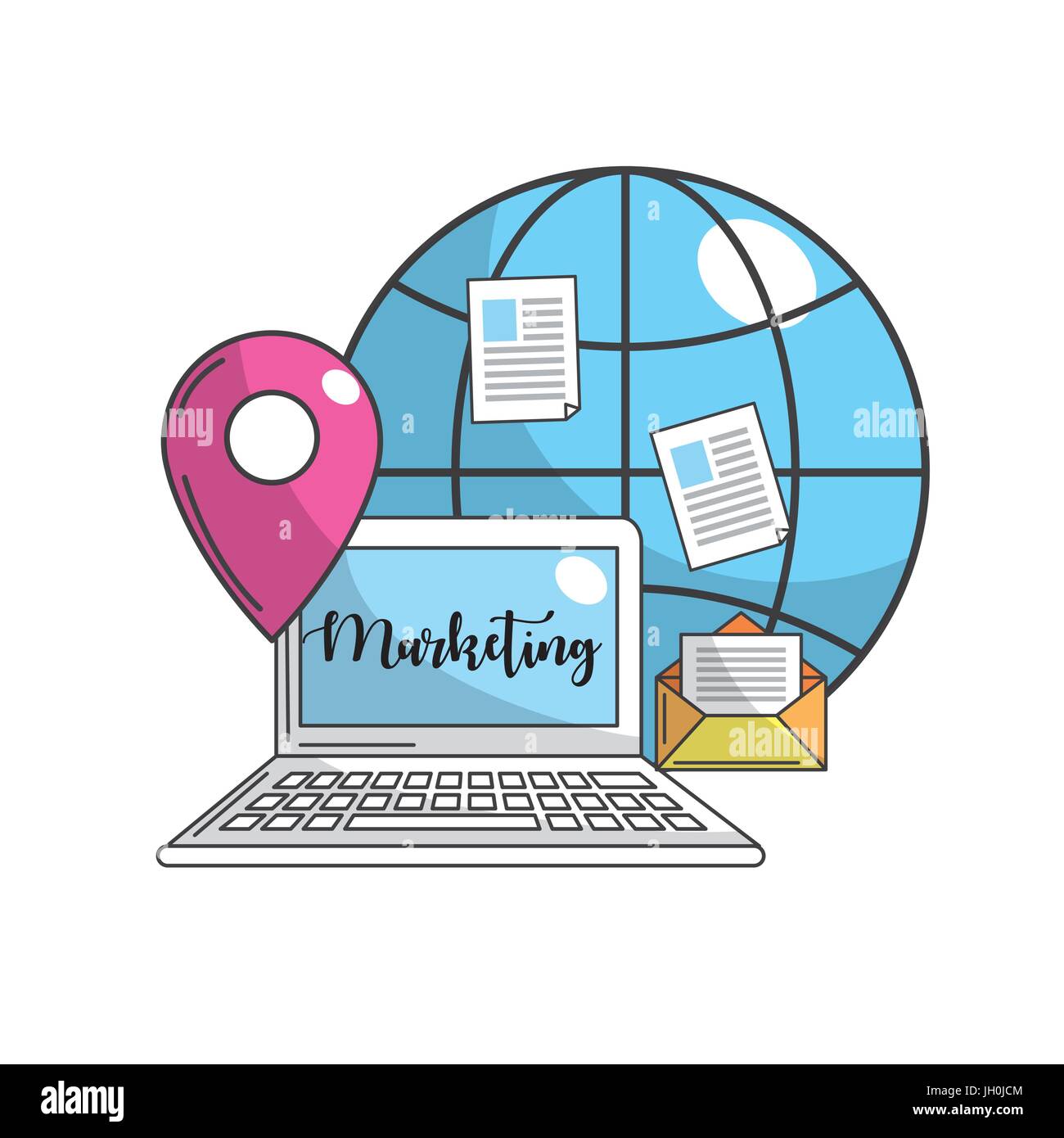 Strategic connection Stock Vector Images - Alamy