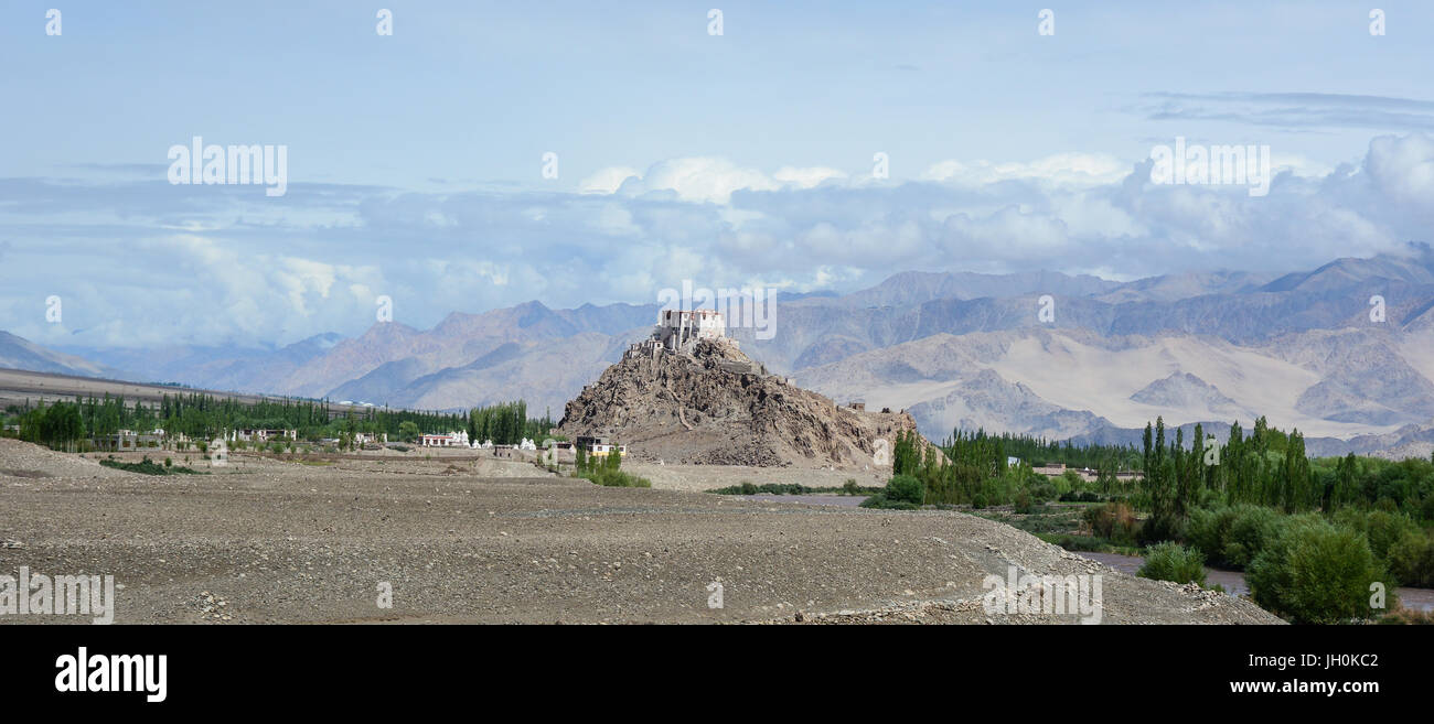 Mountain scenery in Leh, Ladakh, Northern India. Ladakh is one of the ...