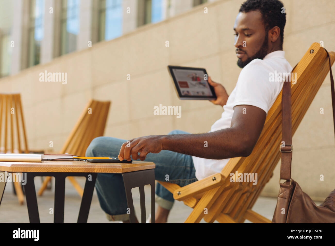 Busy guy hi-res stock photography and images - Alamy