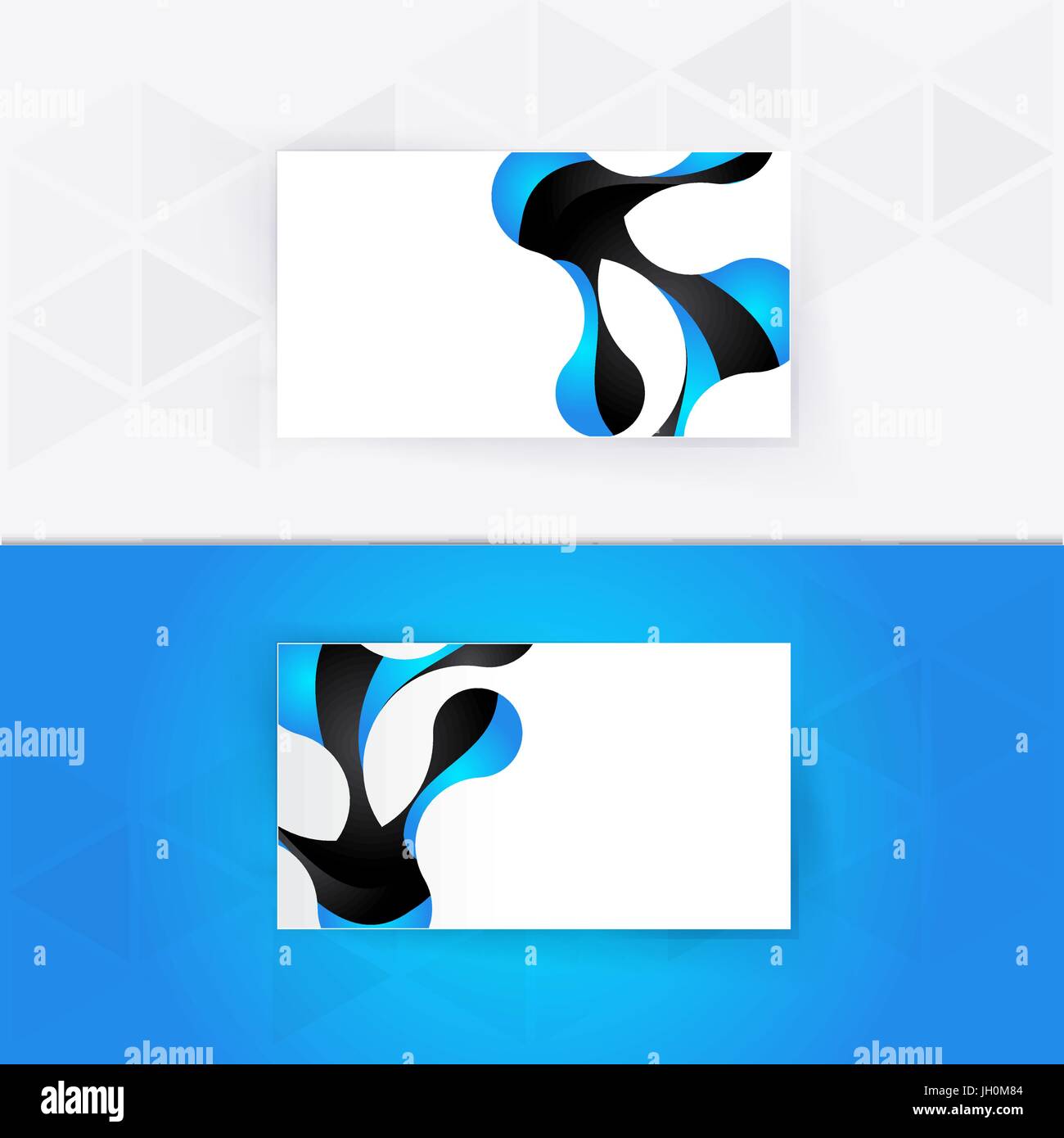 Abstract blank name card template for business artwork. eps 10 Stock ...