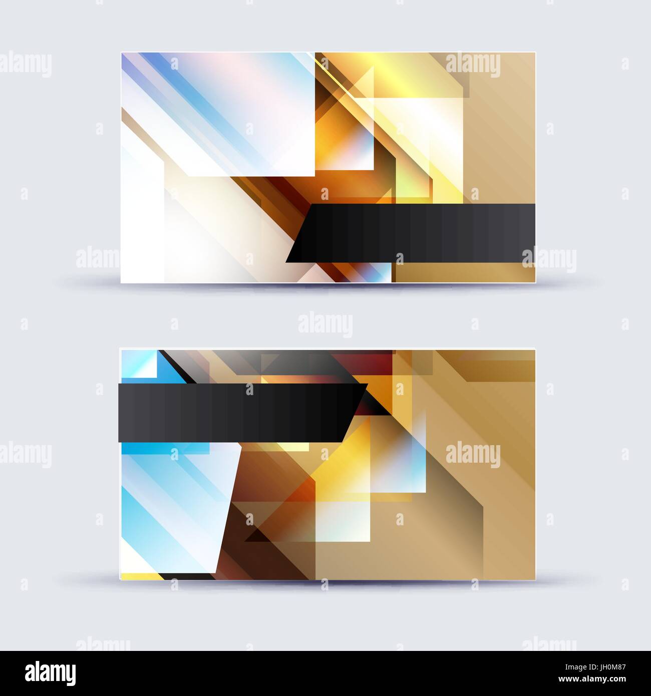 Abstract blank name card template for business artwork. eps 10 Stock ...