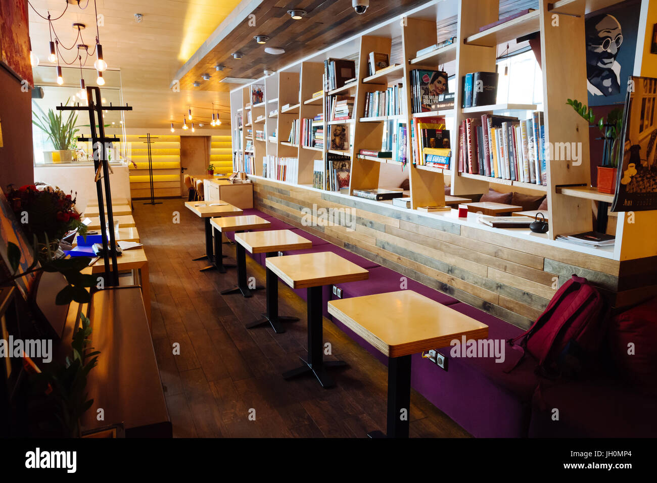 Picture of a modern public workplace Stock Photo - Alamy