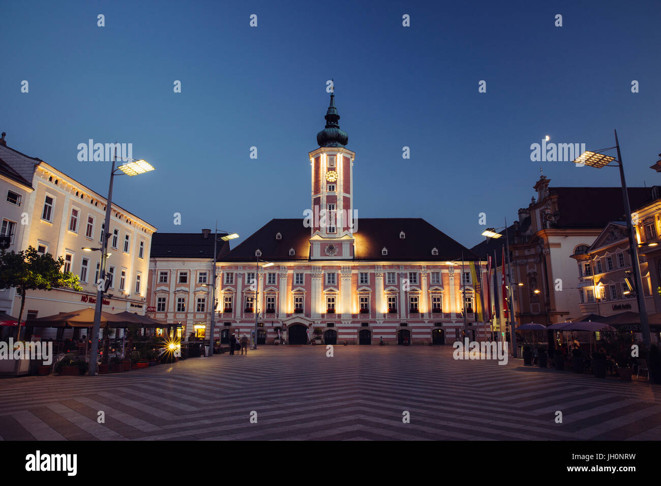 Rathaus St. Pölten, Rathausplatz, Landeshauptstadt, Niederösterreich ...