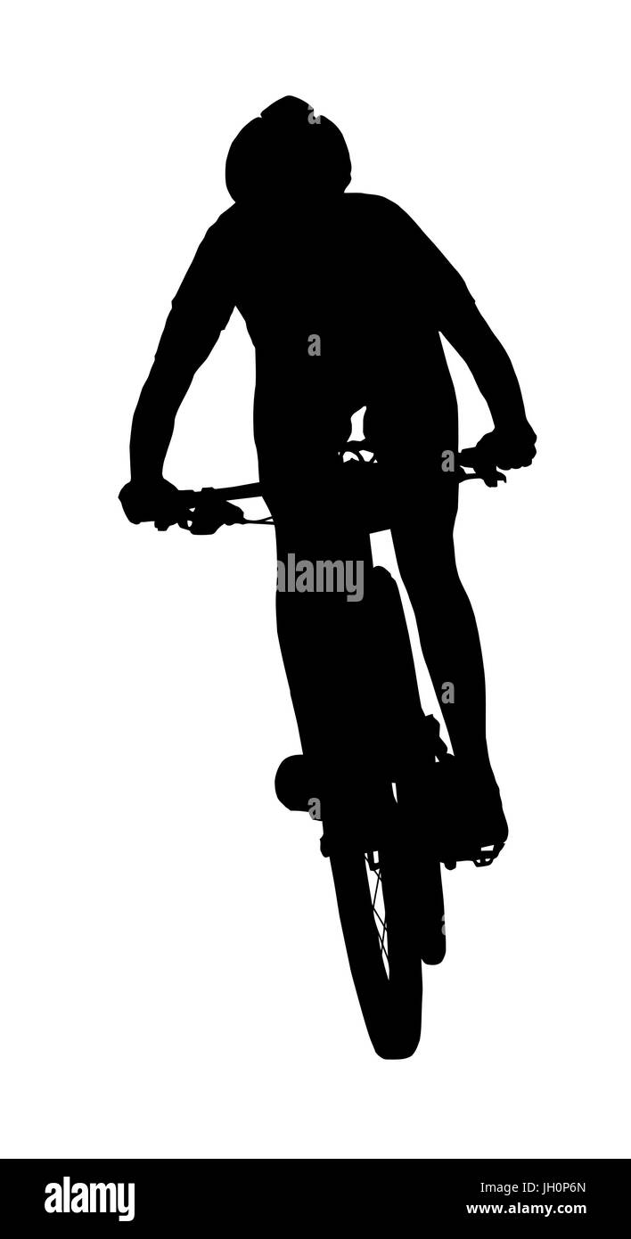 Bike Silhouette Front