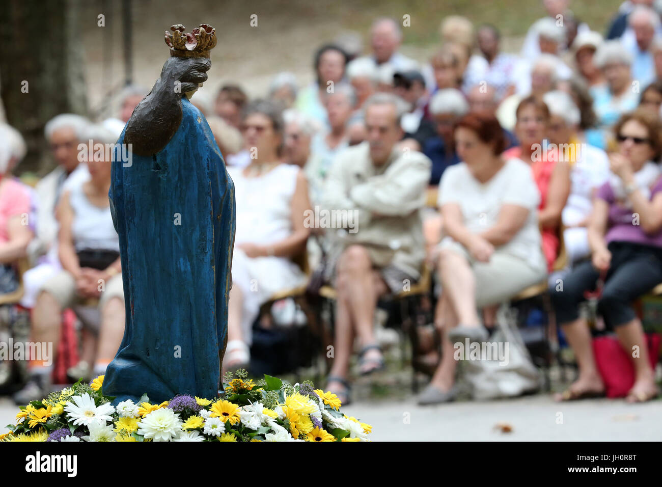 Procession of the virgin mary hi-res stock photography and images - Alamy