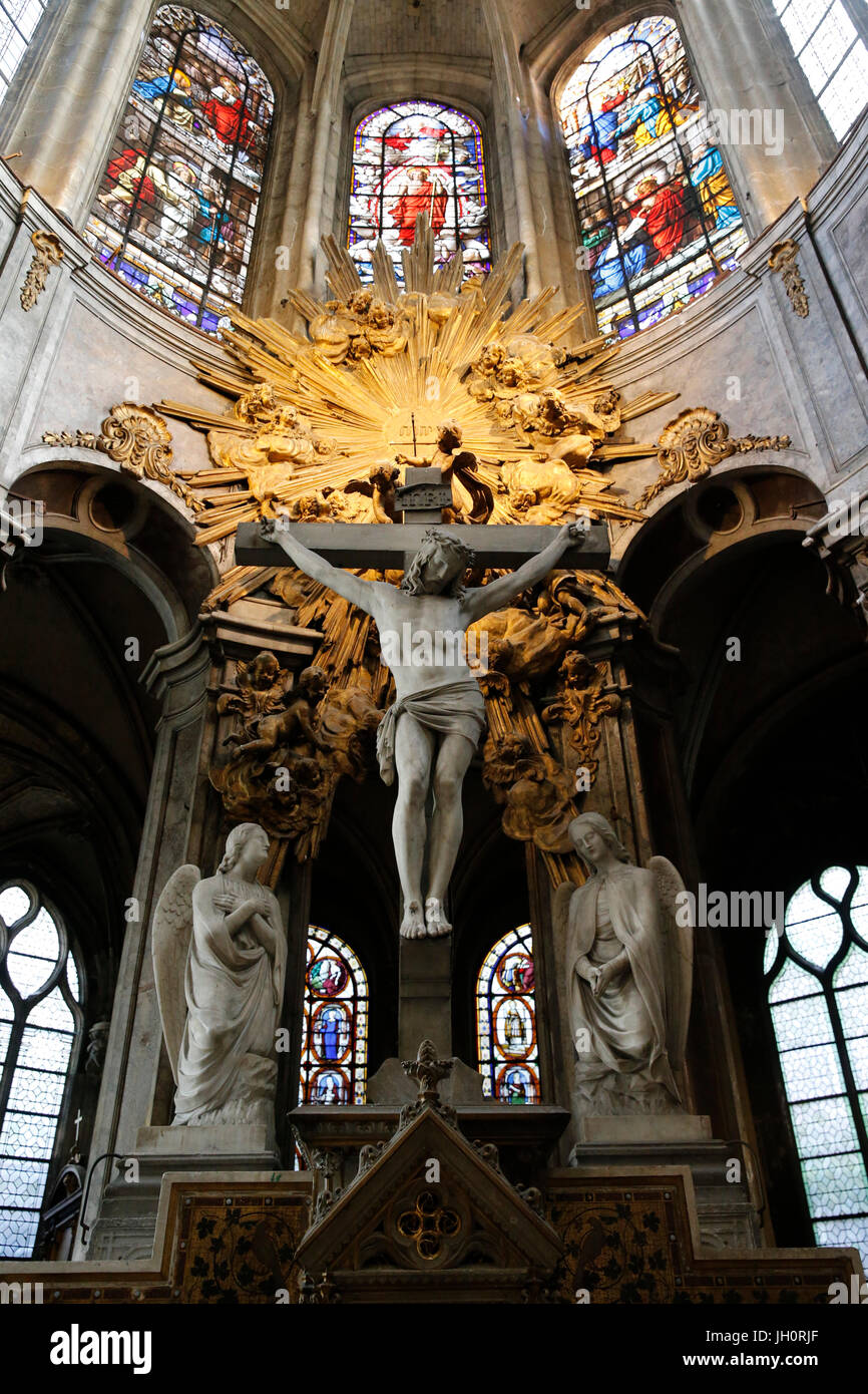 Saint merry church High Resolution Stock Photography and Images - Alamy