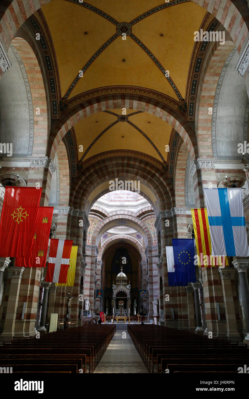 Cathedrale la major marseille hi-res stock photography and images - Alamy