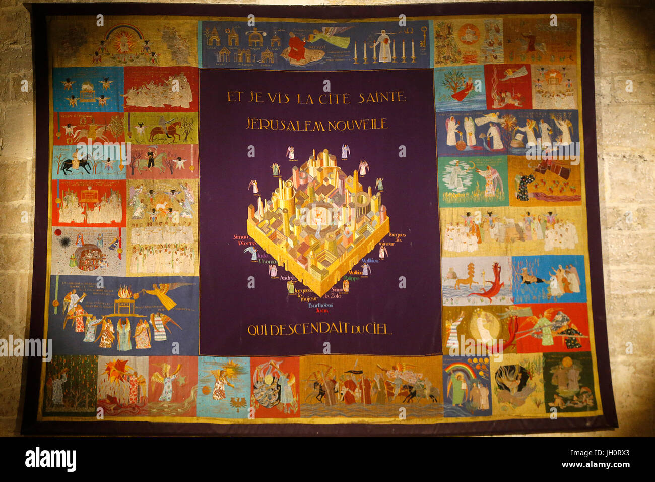 Apocalypse tapestry hi-res stock photography and images - Alamy