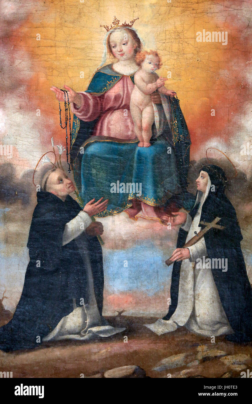 Baroque virgin hi-res stock photography and images - Alamy