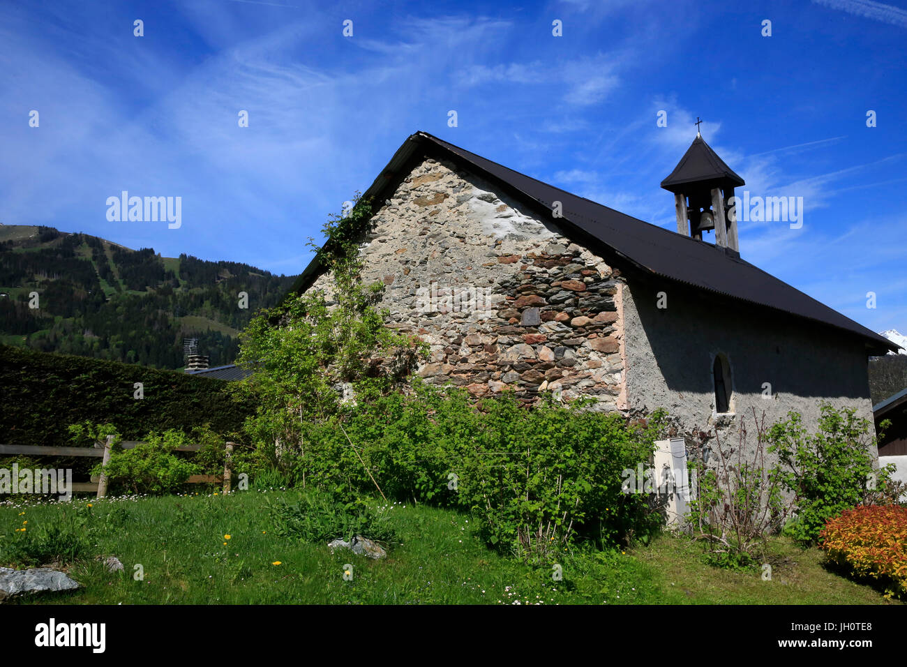 Champel chapel. France Stock Photo - Alamy