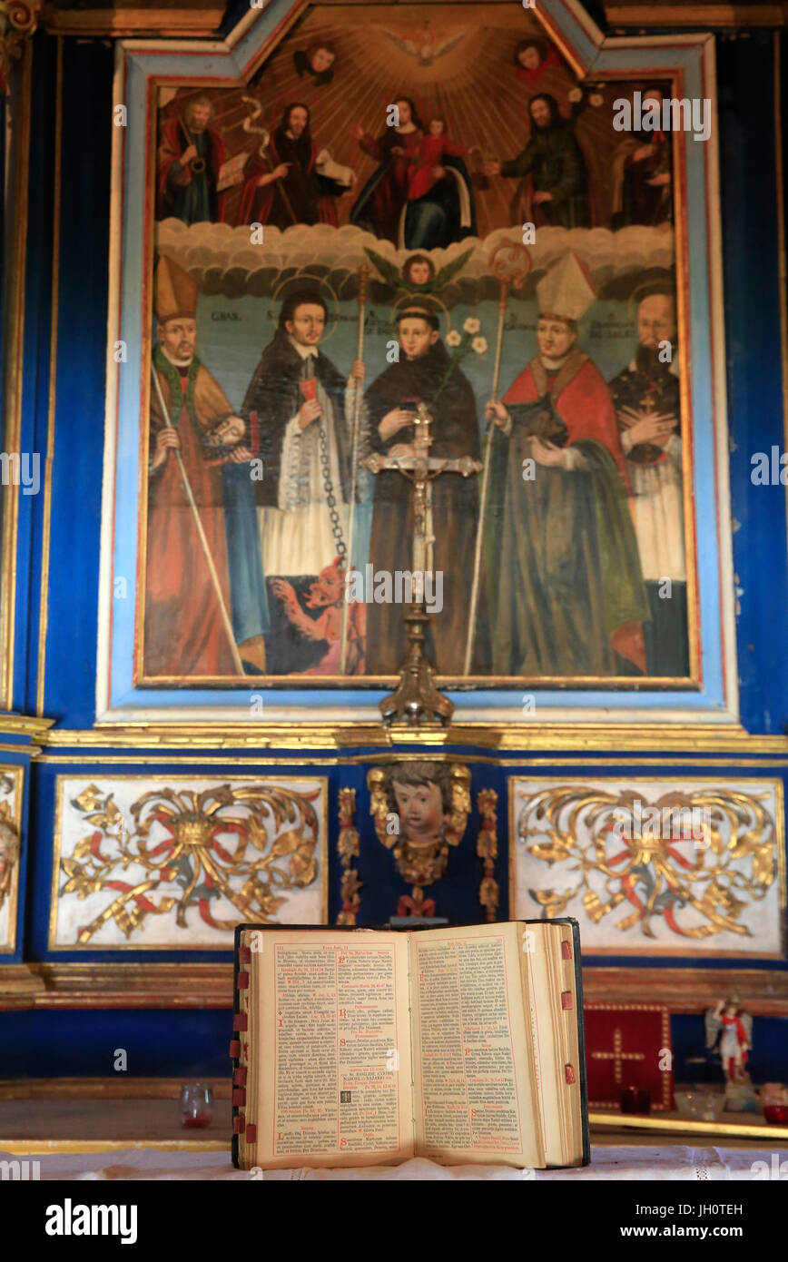 Old roman missal hi-res stock photography and images - Alamy