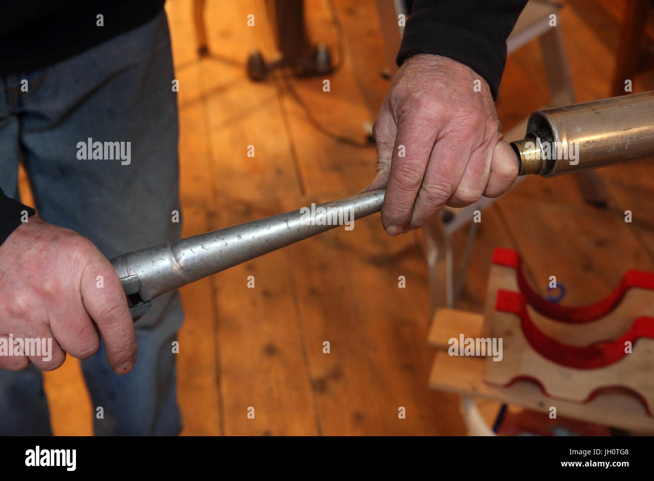 Restoration of Saint Gervais baroque church. Pipe organ repair. France ...