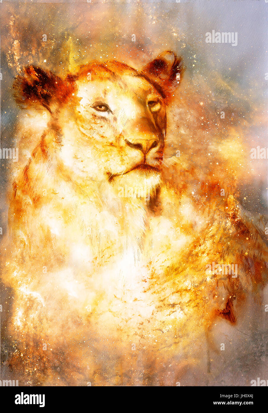 Fire Lioness