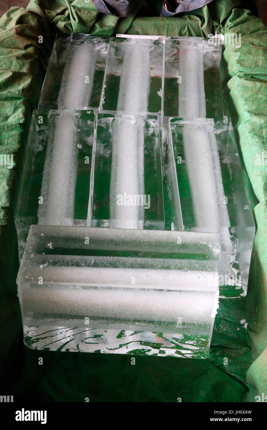 Ice factory in Battambang. Cambodia Stock Photo - Alamy