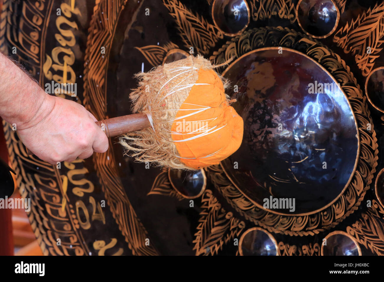 Buddhist musical instrument hi-res stock photography and images - Alamy