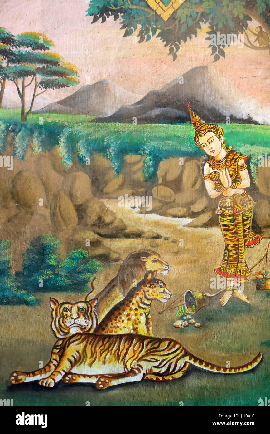 Buddhist compassion to animals hi-res stock photography and images - Alamy