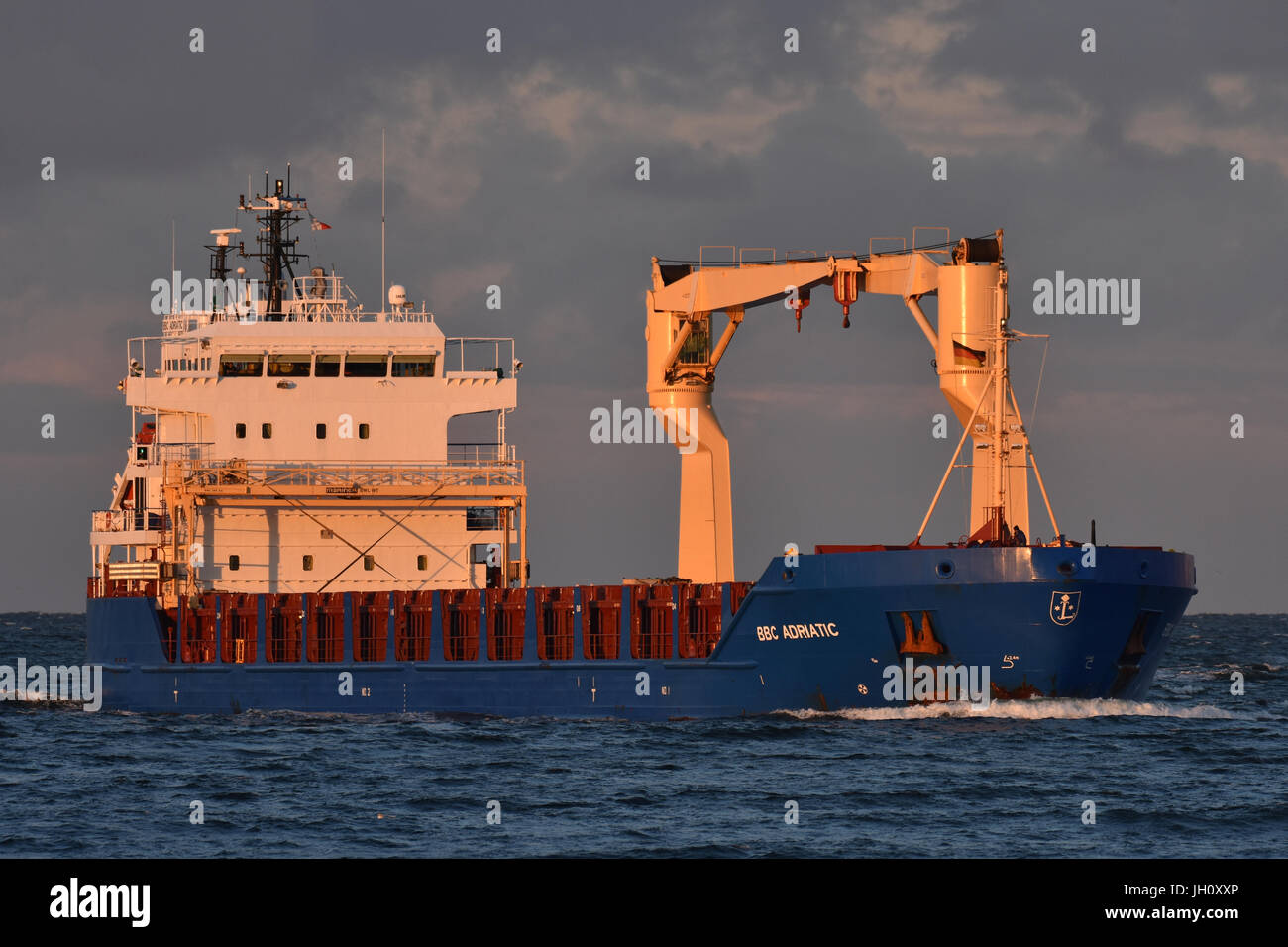 General Cargo Vessel BBC Adriatic Stock Photo - Alamy