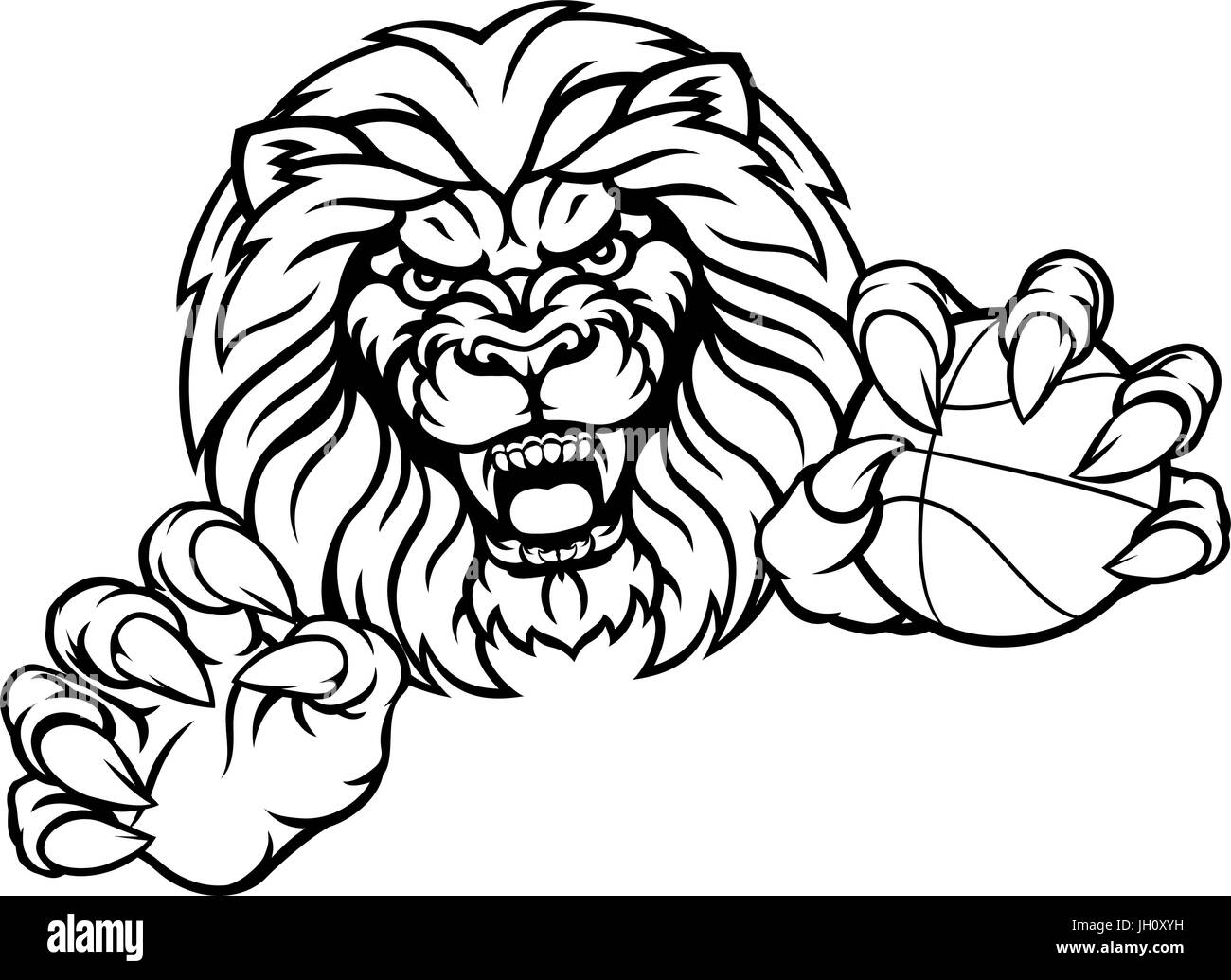 Basketball sports club logo hi-res stock photography and images - Alamy