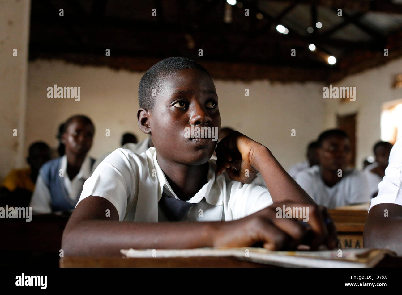 Anaka senior secondary school. Uganda Stock Photo - Alamy