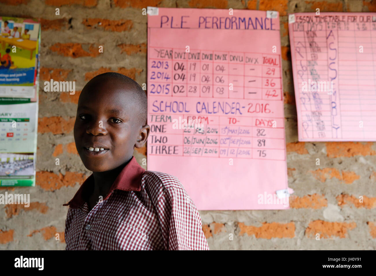 Ugandan school. Uganda Stock Photo - Alamy
